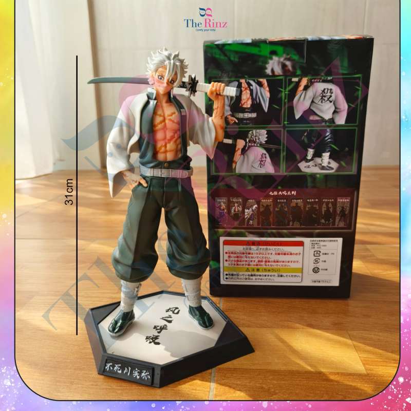Jual Action Figure Hashira Sanemi Shinazugawa Demon slayer Giyu Tomioka ...
