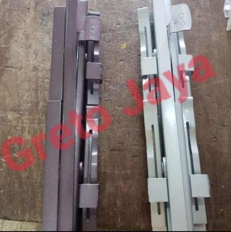 Jual ( 3 Daun ) Bingkai Nako Jendela Kisi Besi Rangka Kaca Teralis ...