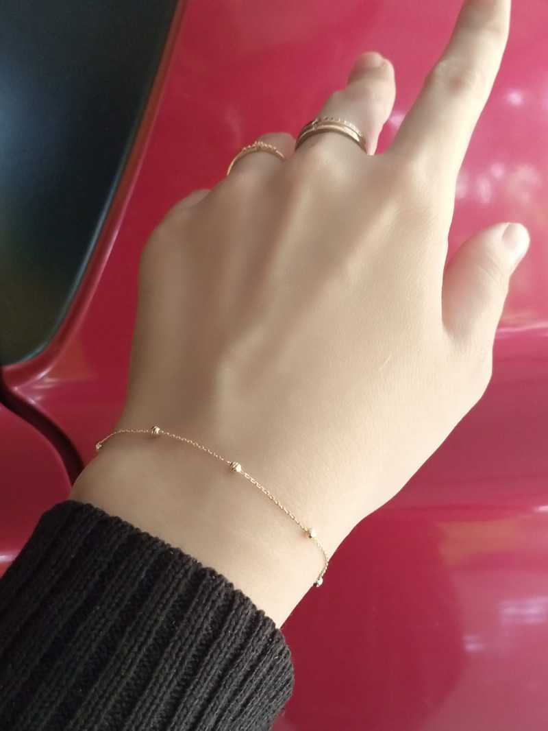 Jual Gelang Tangan Wanita Emas Asli Model Jedar Simpel Gelang Emas ...