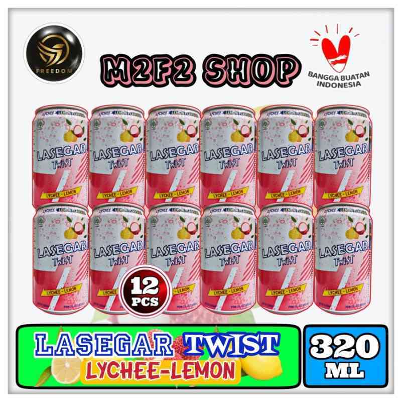 Promo LASEGAR Twist Minuman Penyegar Lychee Lemon Kaleng - 320 ml ...