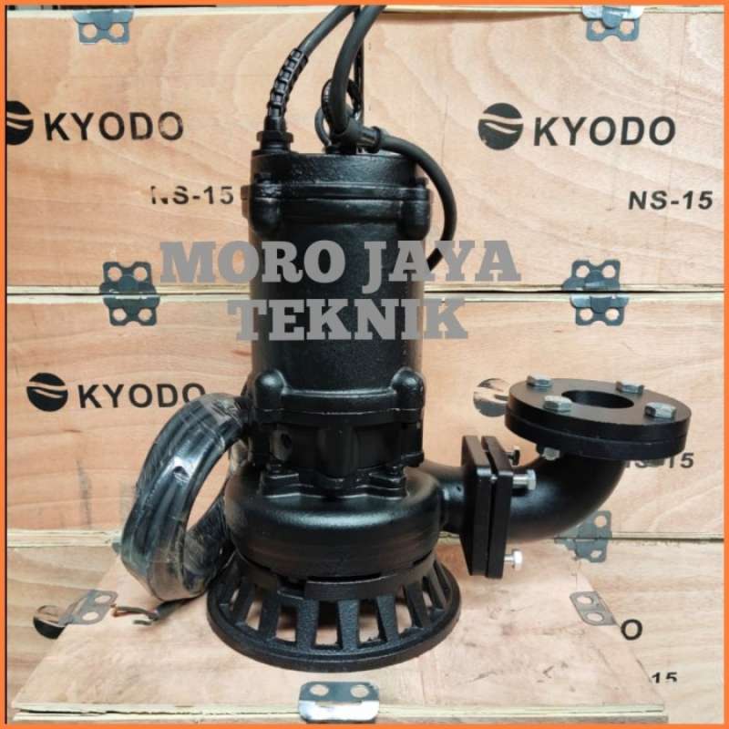 Promo Pompa Celup Air Kotor 2 Hp Kyodo Ns 15 Submersible Sewage Lupur ...