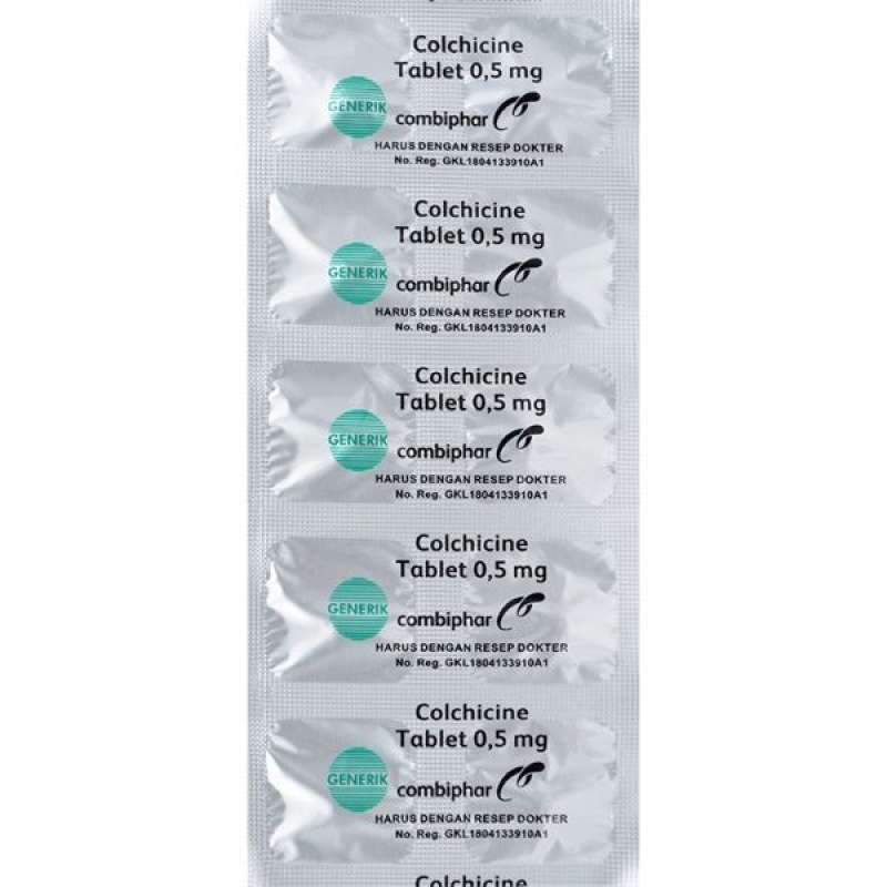 Jual Kolkisin / Colchicine 0.5 Mg 10 Tablet Di Seller Apotek Mandjur ...