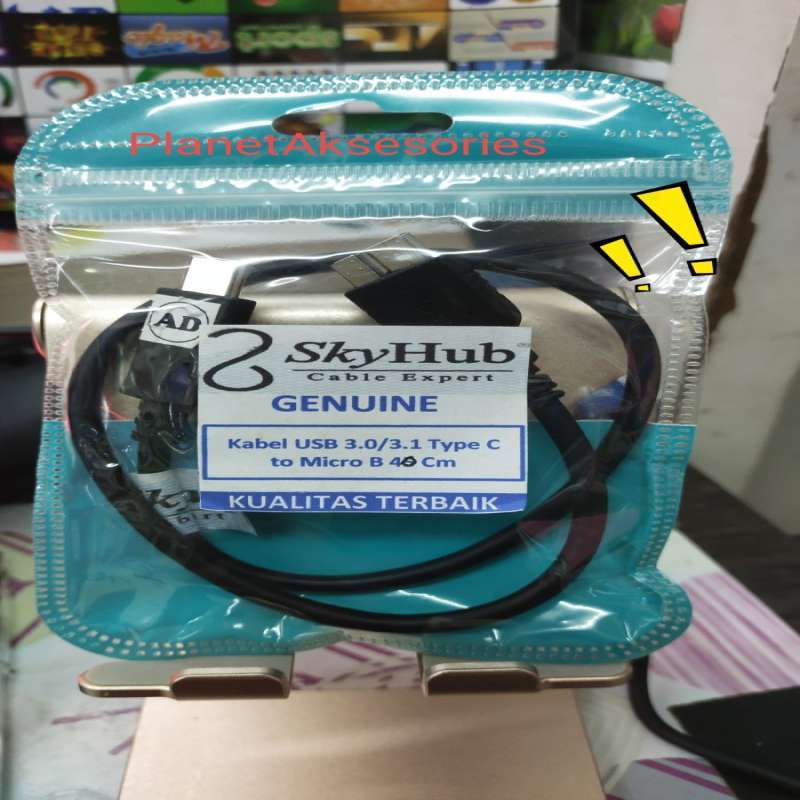Jual Kabel Hard Disk Hdd Eksternal Micro B To Usb Type C 17Cm Kode Br09 ...