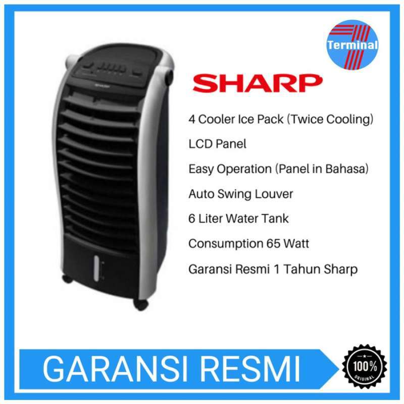 Jual Sharp Air Cooler Pj-A26My (Black) di Seller Larizona Marta - Kapuk ...