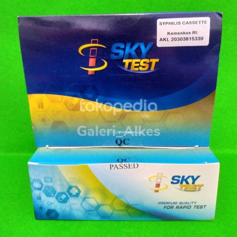 Promo Syphilis Test Cassette | Sky Test | Readyâˆš Diskon 17% di Seller ...