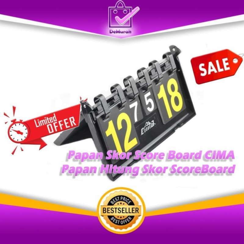 Jual Papan Skor Score Board CIMA / Papan Hitung Skor ScoreBoard 0501 di Seller Roemi Shop ...