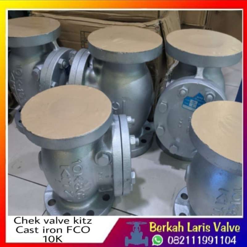Jual Check Valve Kitz Cast Iron Fco Jis10K (2Inch) di Seller Celestee ...