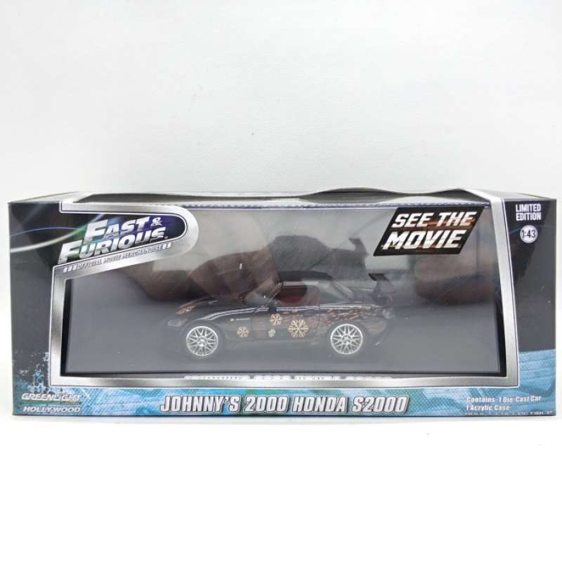 Promo Greenlight Fast & Furious Johnny 2000 Honda S2000 1/43 Diskon 23% ...