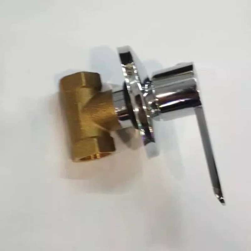 Promo Stop Kran Tanam Kuningan Dingin Visenzo/Kran Shower Tanam Model ...