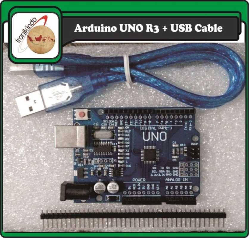Promo Arduino UNO R3 CH340 + USB Cable Diskon 23% di Seller Besto store - Cibuaya, Kab. Karawang ...