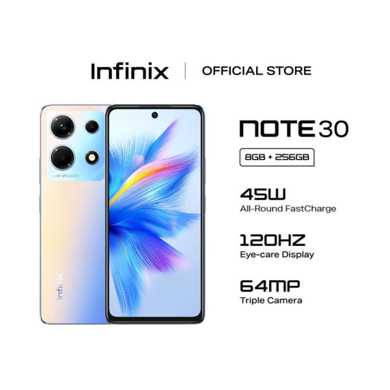 Jual INFINIX NOTE 30 8/256GB [+8GB Extended RAM] Original Garansi Resmi ...