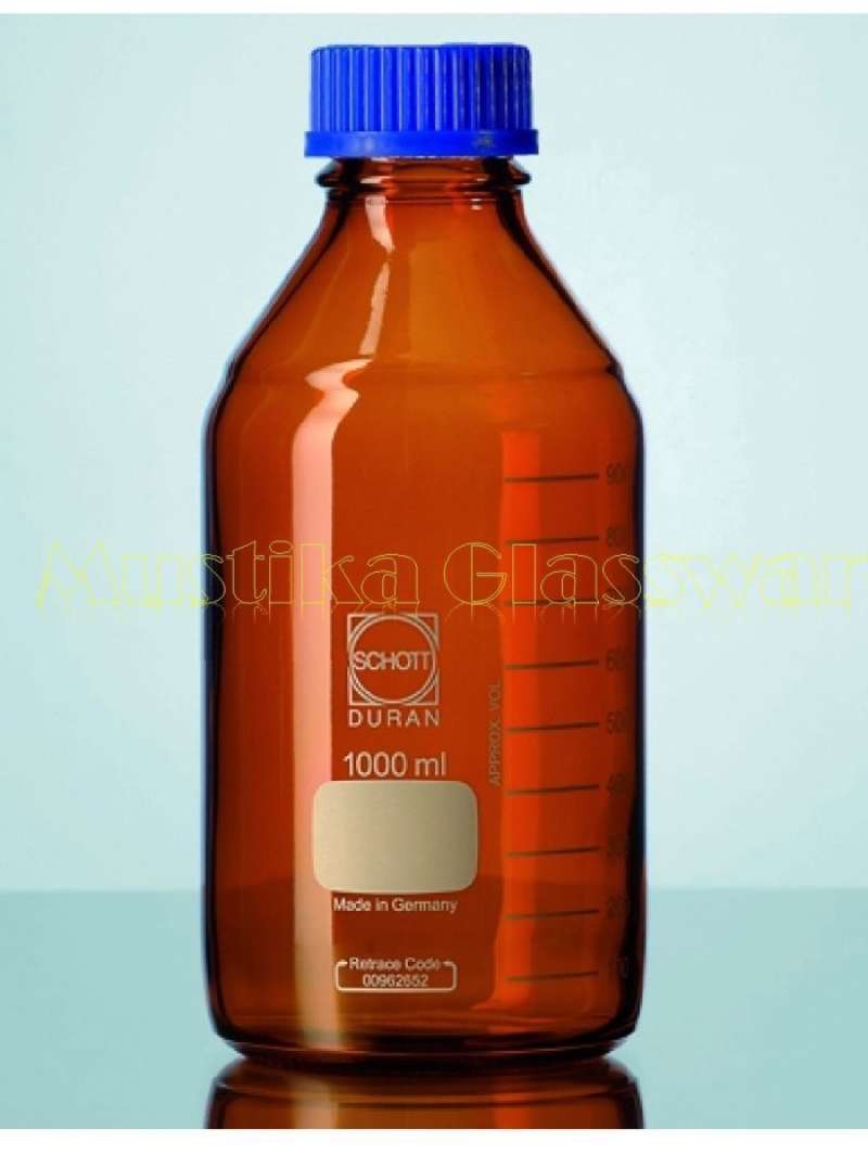 Promo Laboratory Bottle/Botol Laboratorium Cap. 250 Ml, Amber Amber ...