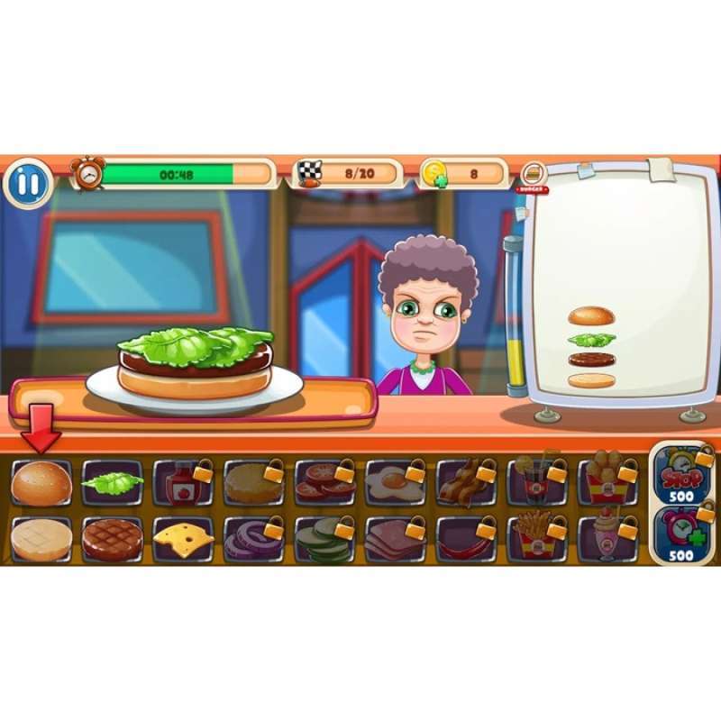 Promo Burger Restaurant 1 2 3 & 4 Game untuk Komputer PC Laptop KOLEKSI ...