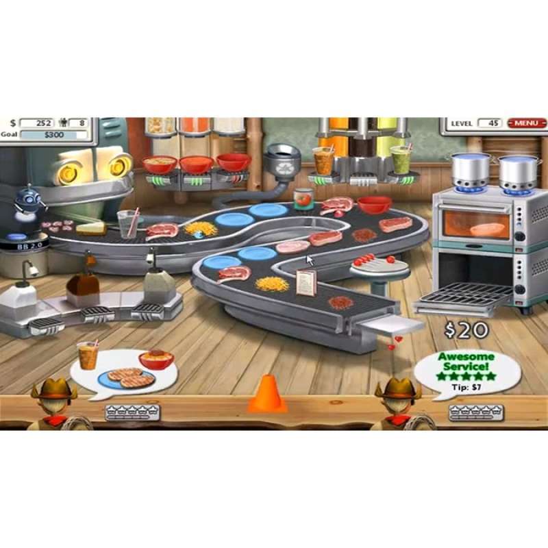 Promo Burger Restaurant 1 2 3 & 4 Game untuk Komputer PC Laptop KOLEKSI ...