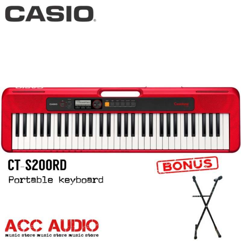 Promo Portable Keyboard Casio CTS200 / CT-S200 / CTS 200 Garansi 1 ...