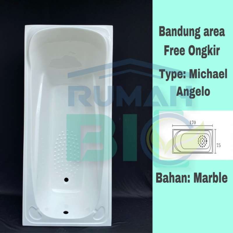 Promo Bathtub Michael Angelo Diskon 33% di Seller KSM Store - Kalibata ...