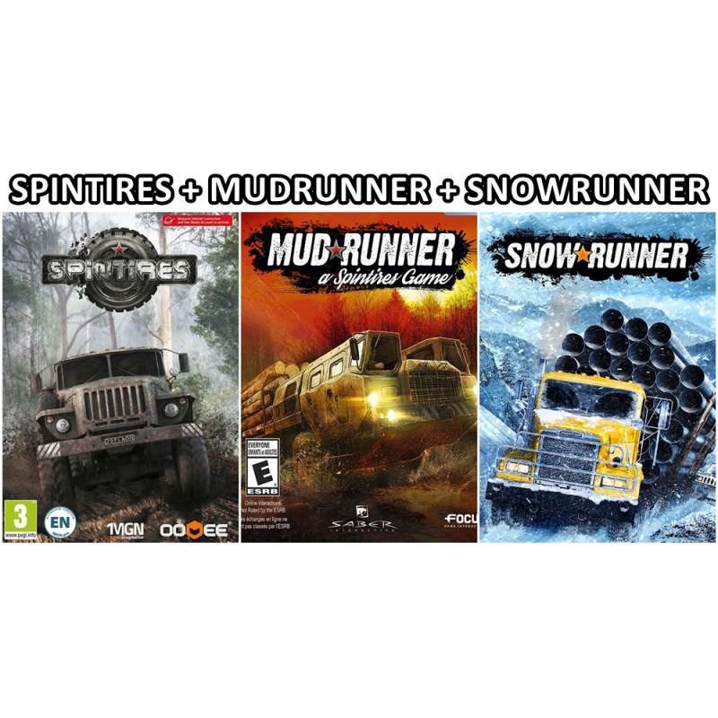 Promo Spintires MudRunner SnowRunner Game untuk Komputer PC Laptop FULL DLC Lengkap - BORONG ...