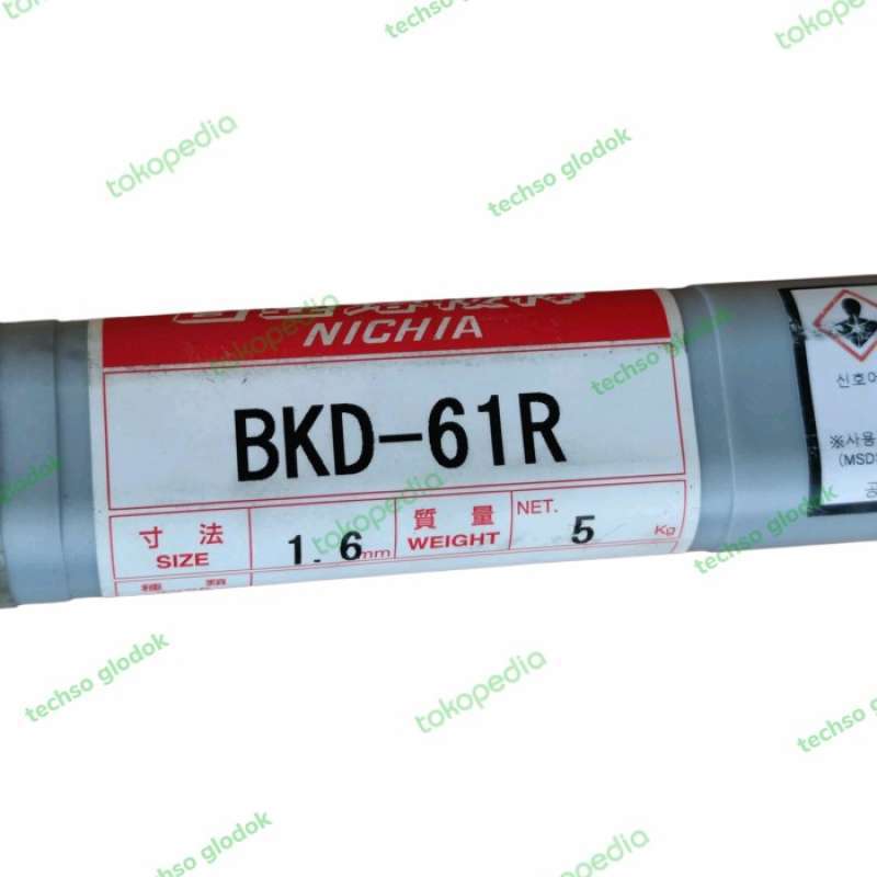 Promo Kawat las tig SKD61 hard facing nichia BKD-61R ,60 hrc (harga per box) Diskon 33% di ...