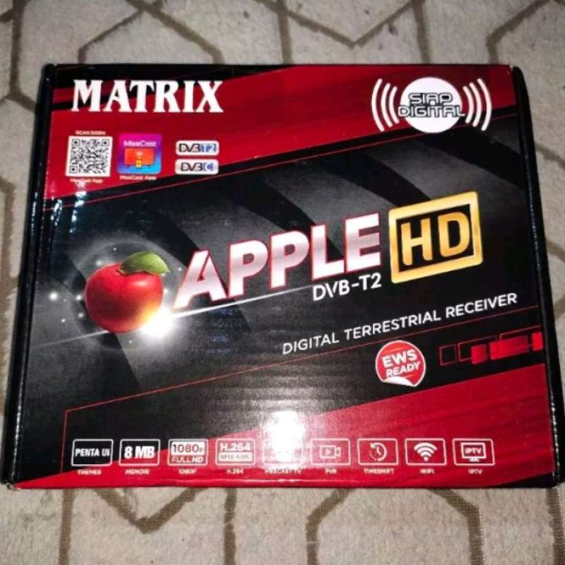 Promo set top box matrik merah full set DVB T2 digital Diskon 29% di ...