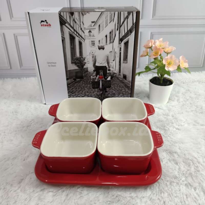 Jual Staub Original Appetizer Set With Plate (banyak Warna) Di Seller ...