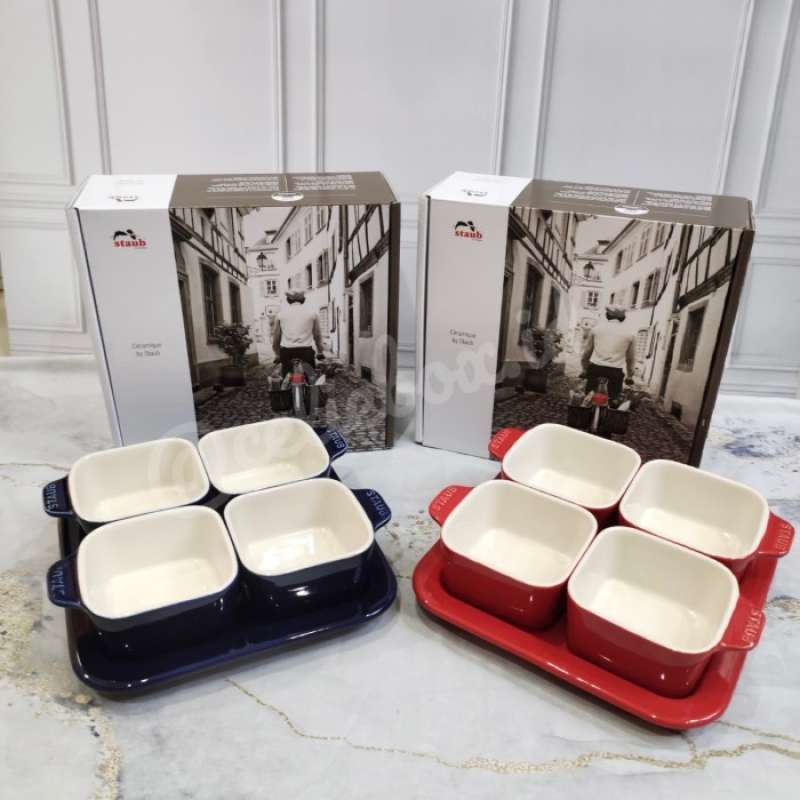 Jual Staub Original Appetizer Set With Plate (banyak Warna) Di Seller ...