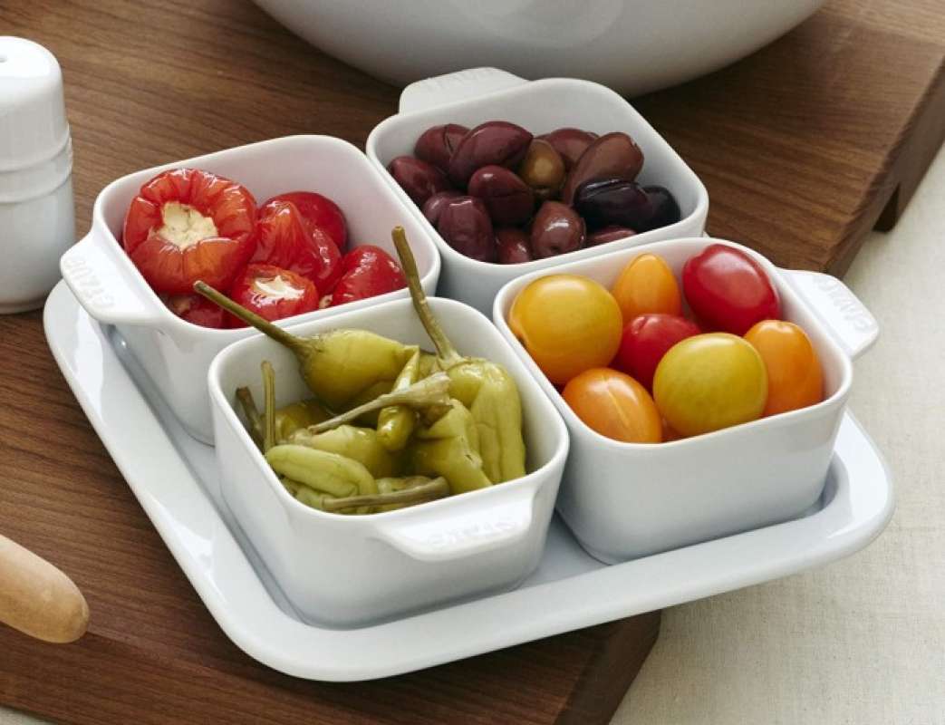 Jual Staub Original Appetizer Set With Plate (banyak Warna) Di Seller ...