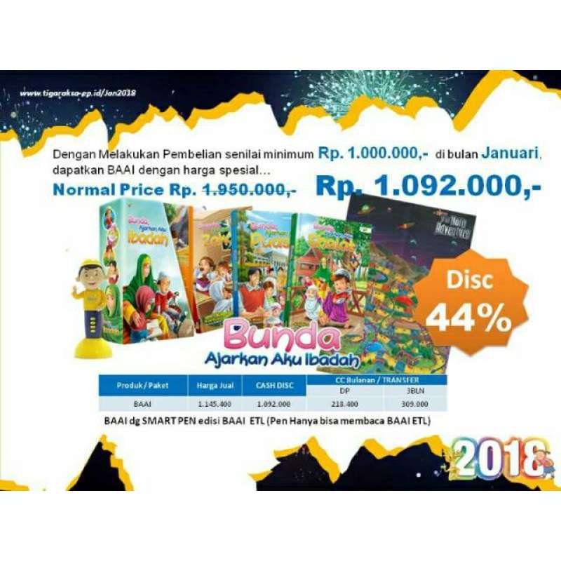 Jual Buku Edukasi Islami BAAI di Seller Mom&Child - Karangtempel, Kota ...