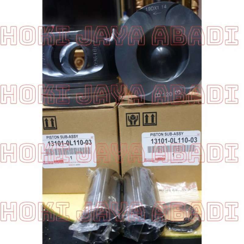 Promo Piston Seher Set Toyota Hiace Commuter 2KD Made in JAPAN 4pc ...