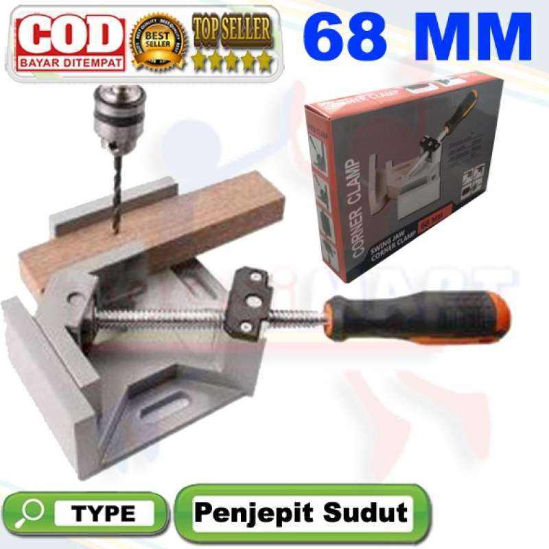 Promo klem clamp kayu sudut siku swing jaw corner jepit Diskon 23% di ...