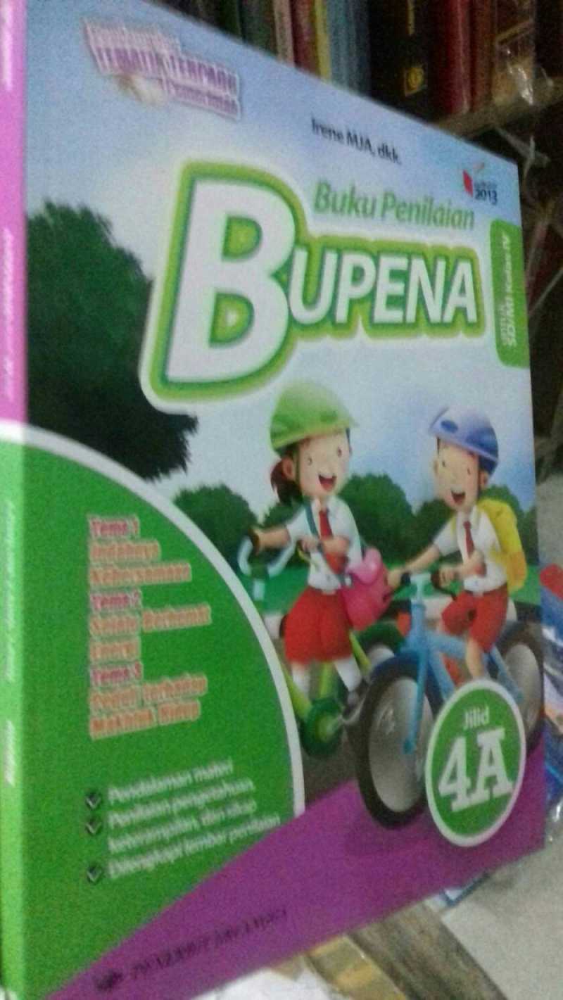 Jual Buku Penilaian Bupena Untuk Sd / Mi Kelas 4a.tema 1.2.3.erlangga Di Seller Indah Library ...