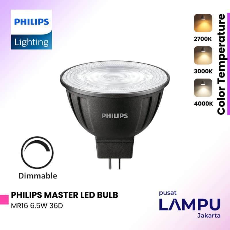 Promo LAMPU PHILIPS MASTER LED MR16 7W 3000K DIMMABLE 36D 12V Diskon 23% di Seller Cuanz Store ...