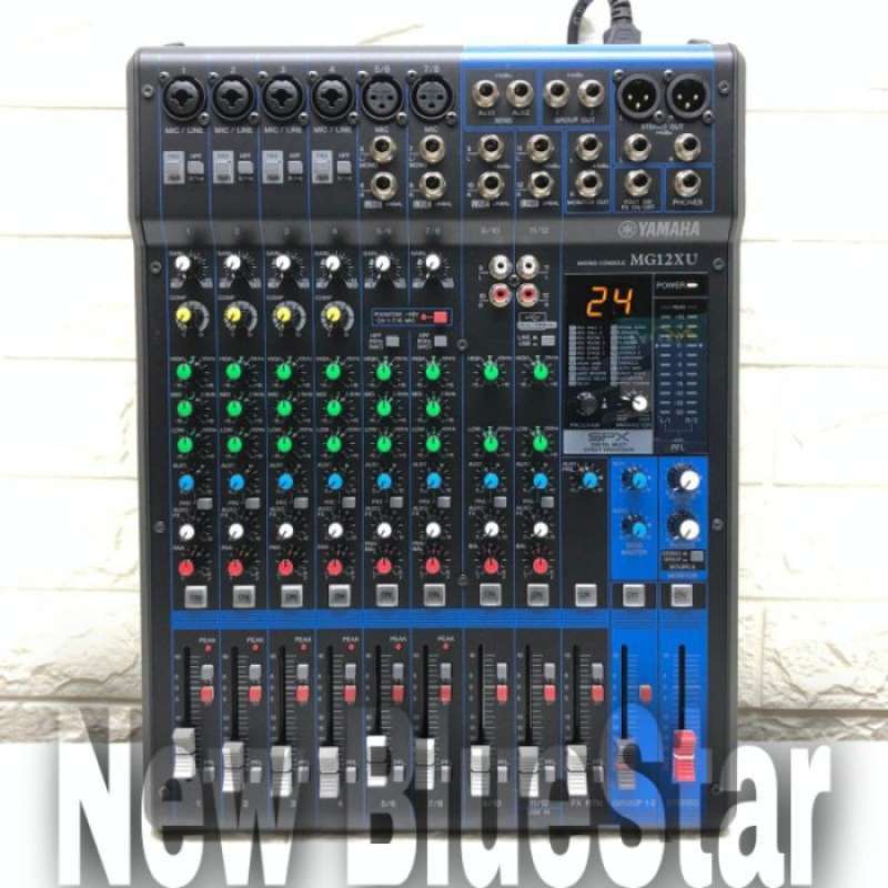 Jual Mixer Yamaha MG 12 XU MG12XU MG 12X U 12 Channel Original Produk ...