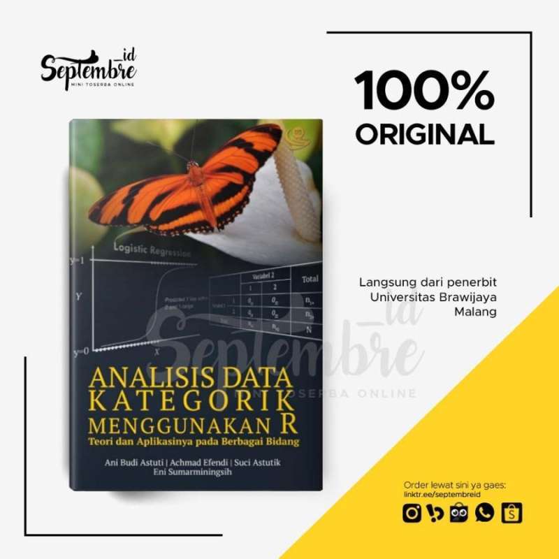 Jual Buku Original Analisis Data Kategorik Menggunakan R di Seller ...