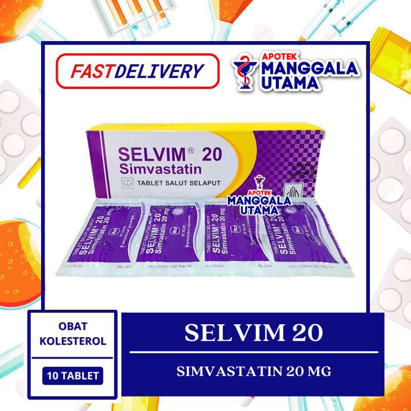 Jual SELVIM 20 MG PER STRIP ISI 10 TABLET di Seller APOTEK MANGGALA ...