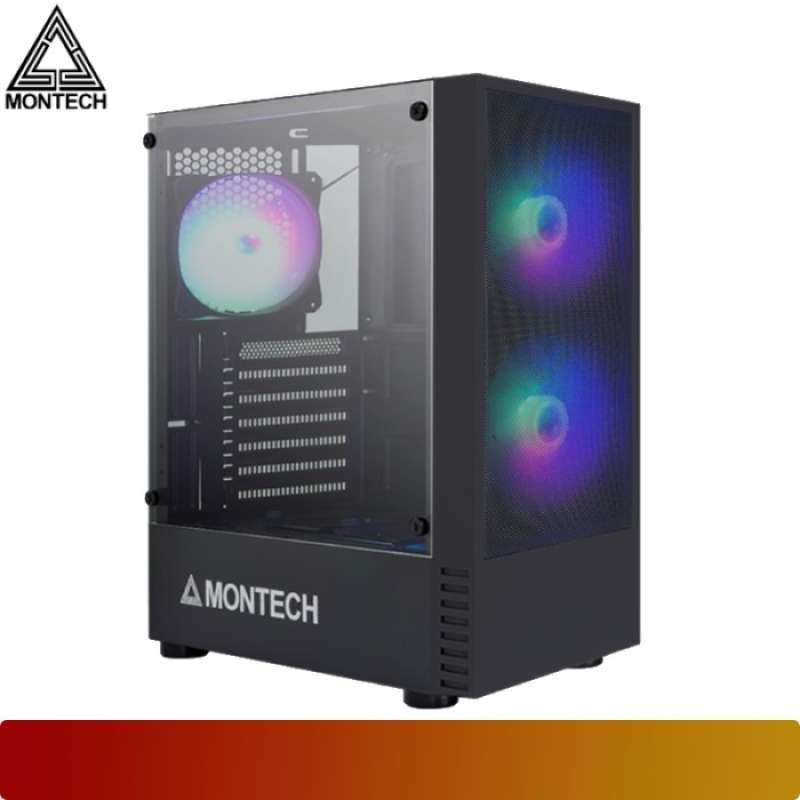 Jual MONTECH X2 Mesh Black di Seller Nano Komputer - Nano Komputer ...