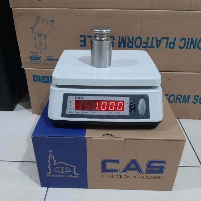 Jual Timbangan Meja/barang Cas Sw-ii Cap 30kg Led Double Display Di ...