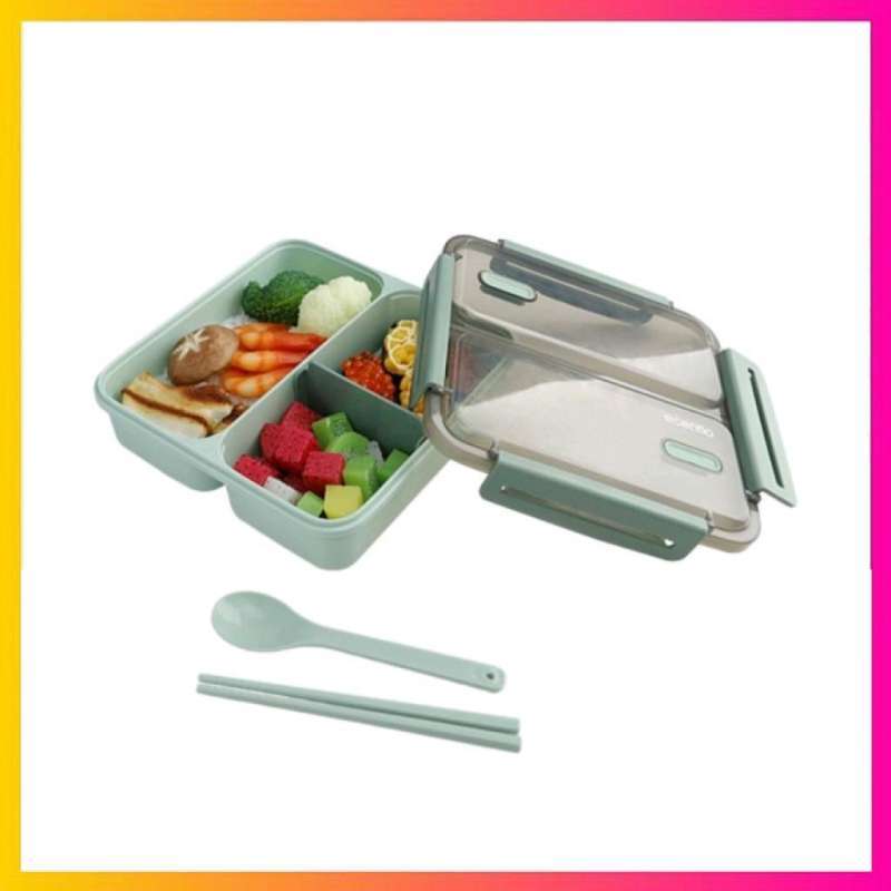 Jual Ecentio Lunch Box 1100 Ml Tahan Bocor Kode Br06 Di Seller ...