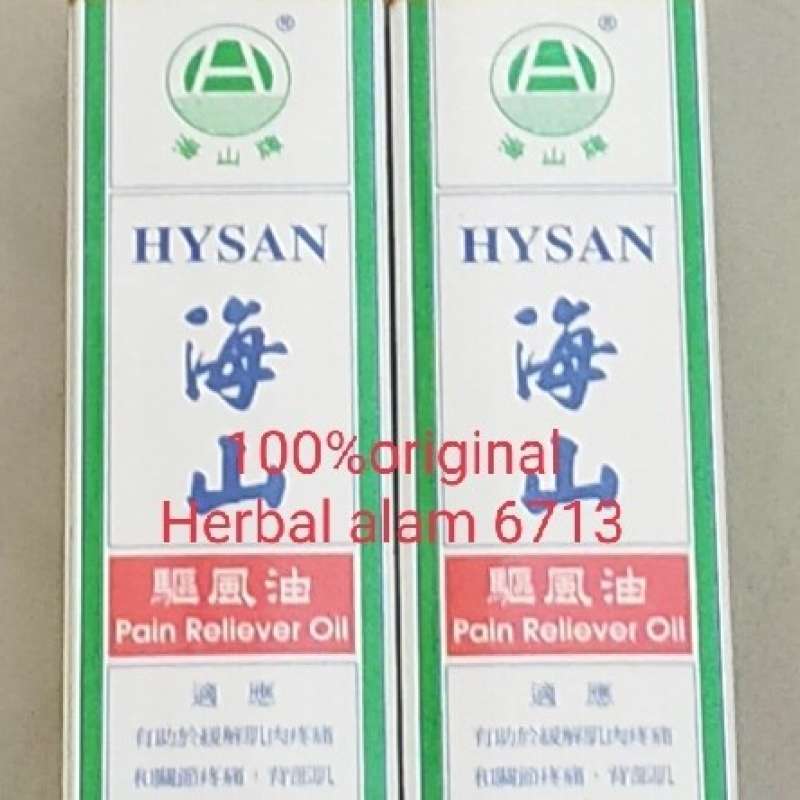 Promo Hysan Pain Reliever Oil 40Ml-Minyak Angin Diskon 23% di Seller ...