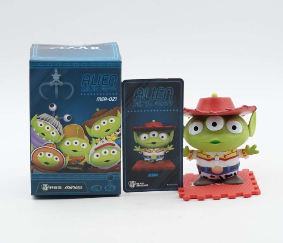 Promo Toy Story Alien Remix Party Blind Box Jessie Beast Kingdom Mini ...