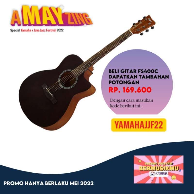 Jual Yamaha Guitar/ Gitar Fs400c Fs 400c Fs 400 C Gitar Akustik Di Seller Gamelan Store - Tugu ...