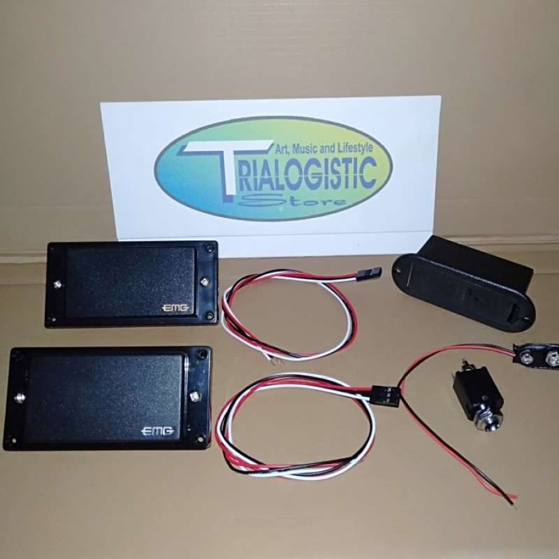 Promo EMG 81/85 Humbucker Active Pickups Electric guitar Diskon 33% di ...