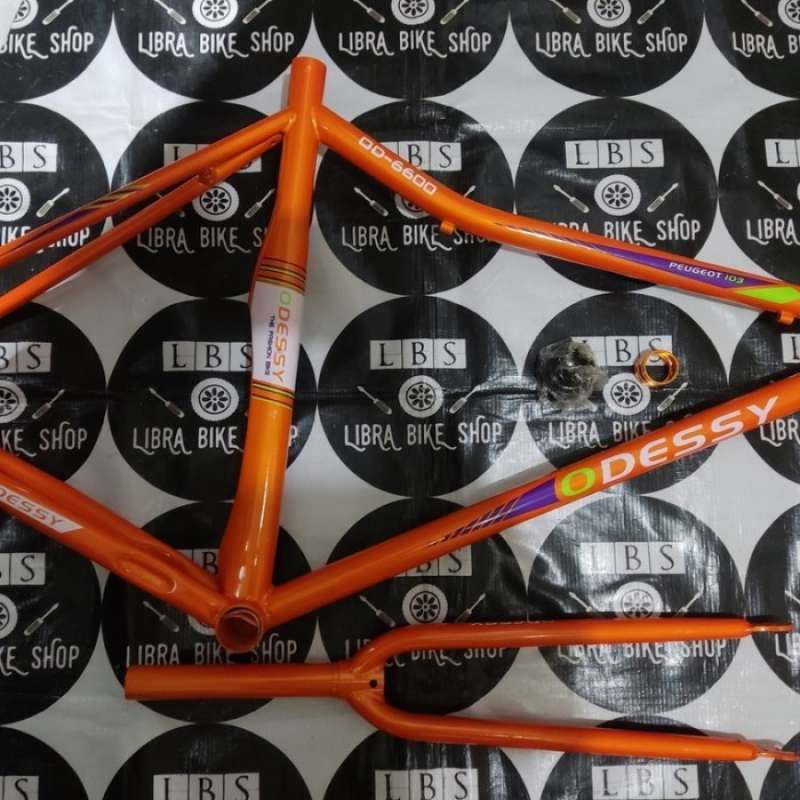 Promo Frame Set Fixie Odessy Od-6600 Peugeot 103 Besi Oren Batangan ...