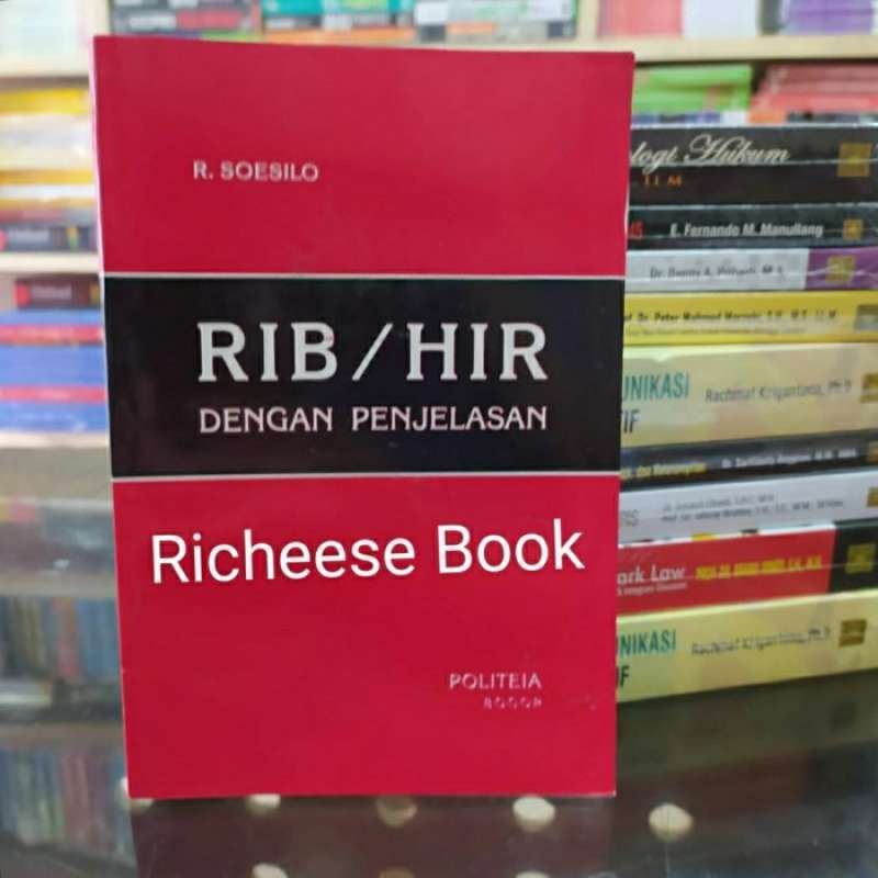 Promo Buku Rib/Hir Dengan Penjelasan Original Soesilo Diskon 23% di ...