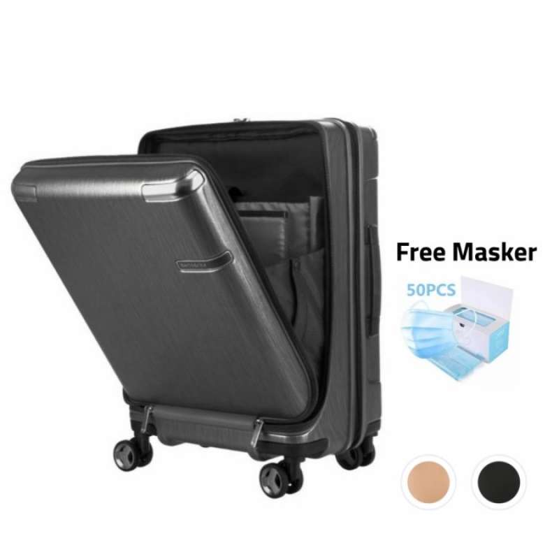 Promo Koper Samsonite Evoa Front Laptop 20 inch small Cabin - Hitam ...