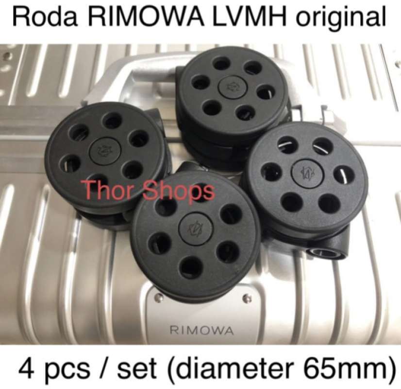 Promo roda koper pengganti replacement luggage wheel RIMOWA - 4 pcs ...