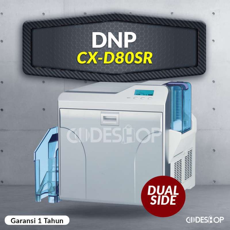 Jual Printer ID Card DNP CX-D80 DS Cetak Kartu Member PVC Dual Side di Seller CODESHOP JAKARTA ...