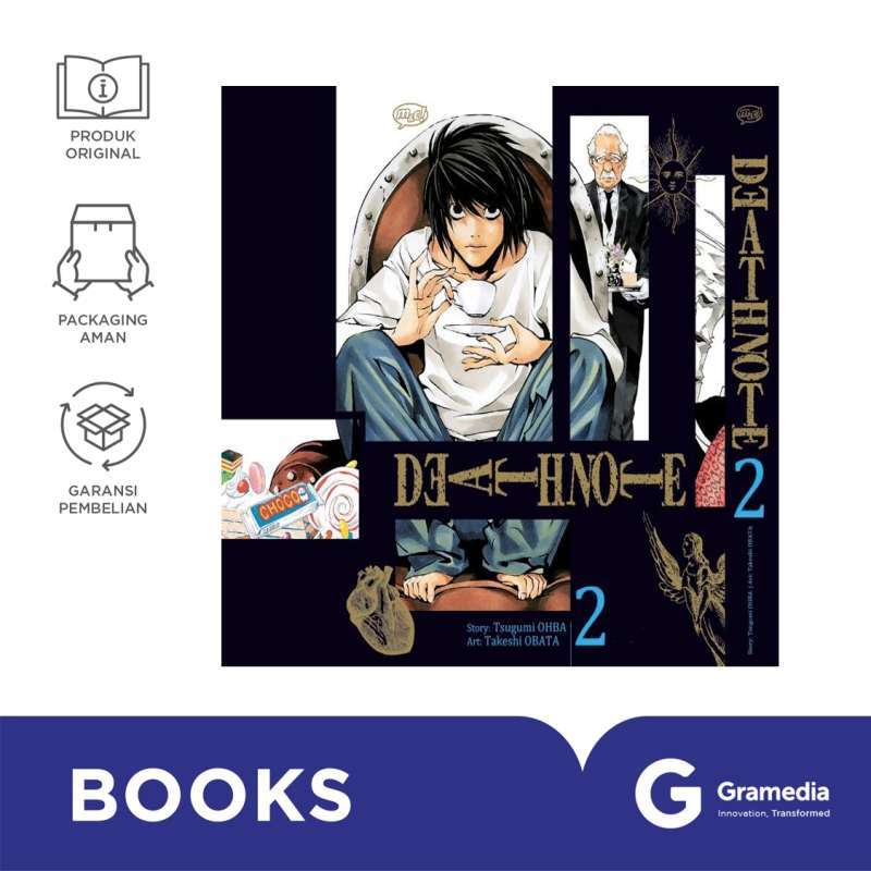 Promo Komik Death Note New Edition Vol 2 (Tsugumi Ohba) Diskon 20% di ...