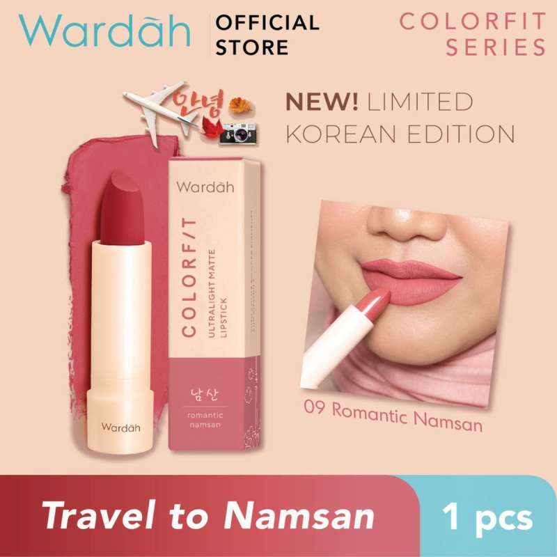 Jual Wardah Colorfit Ultralight Matte Lipstick Di Seller Noona Cosmetic ...