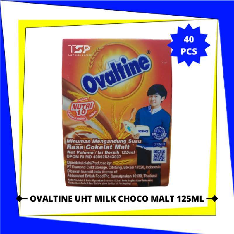 Jual OVALTINE Susu UHT Rasa Chocomalt 125ml (1 Karton) di Seller Toko Susu dan Popok - Jatiluhur ...