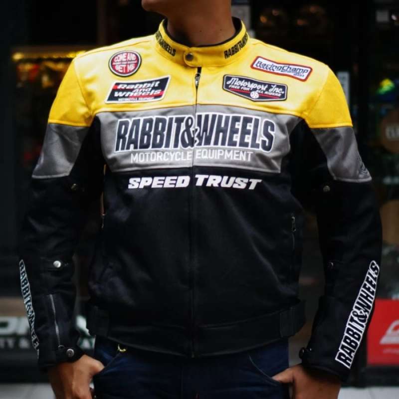 Promo Rabbit And Wheels Regular Motorsport Combo - Jaket Motor Rnw ...